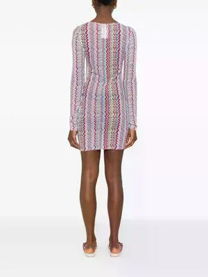 Missoni Chevron-pattern Mini Dress