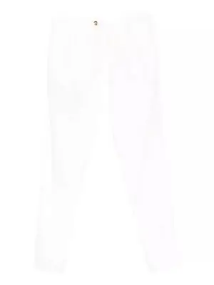 Brunello Cucinelli Button-fastening Trousers - White