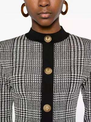 Balmain Button-embellished Mini Dress
