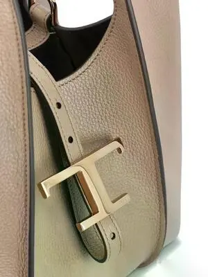 TOD'S Mini T-buckle Tote Bag - Neutrals