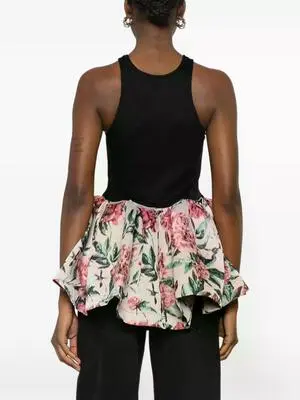MARQUES' ALMEIDA Brocade Peplum Blouse