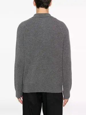 HOSIO Polo-collar Cardigan