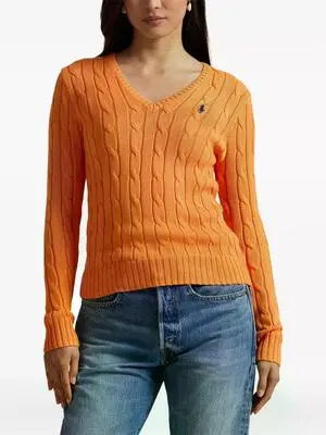 Polo Ralph Lauren V-neck Cable-knit Sweater