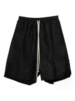 Rick Owens Logo Shorts For Men