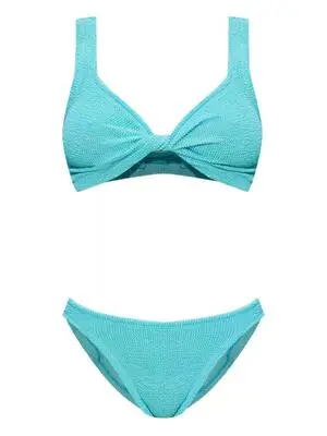 Hunza G Juno Crinkle Bikini - Blue