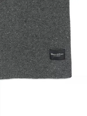 Marc O'polo Logo-patch Scarf - Grey