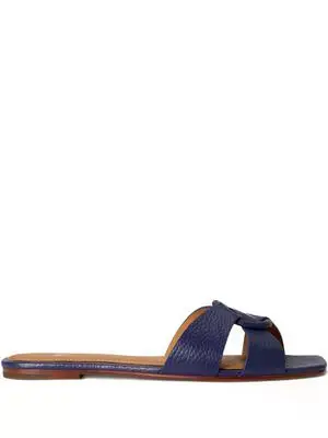 Polo Ralph Lauren Debossed-logo Flat Sandals