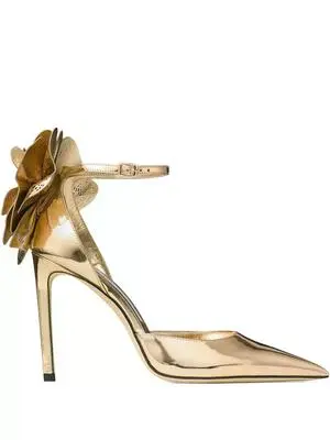 JIMMY CHOO 100mm Marja Flower Pumps