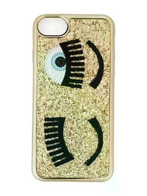 CHIARA FERRAGNI Flirting Glitter Iphone 7 Plus Case - Metallic