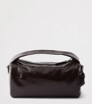 Prada Leather Cross-body Bag - Brown