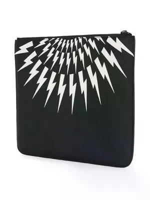 Neil Barrett Leather Clutch