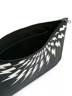 Neil Barrett Leather Clutch
