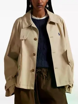 Polo Ralph Lauren Raglan-sleeves Jacket - Neutrals