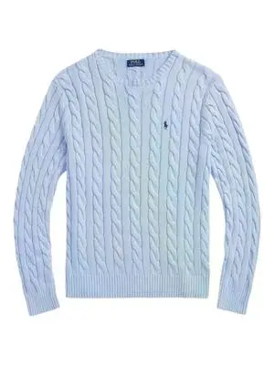 Polo Ralph Lauren Cable-knit Embroidered Sweater