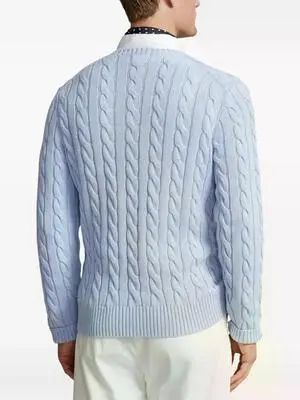 Polo Ralph Lauren Cable-knit Embroidered Sweater