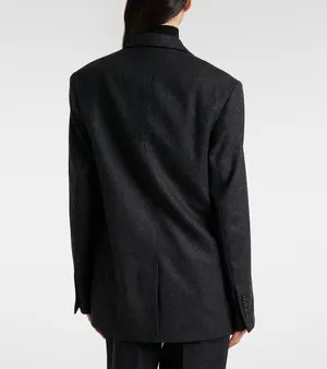 TOTEME Wool-blend Flannel Blazer