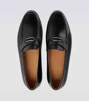 John Lobb Lopez Leather Loafers