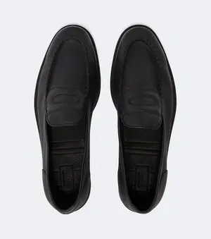 John Lobb Pace Leather Loafers - Black