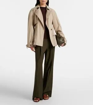 Loewe Pebble Anagram Leather Mules - Brown