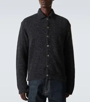 Our Legacy Evening Alpaca-blend Cardigan - Grey
