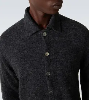 Our Legacy Evening Alpaca-blend Cardigan - Grey