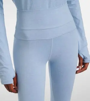 Varley Always Warm Jersey Leggings - Blue