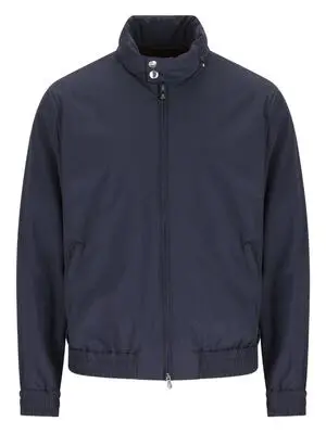 Brunello Cucinelli Water-Resistant Blouson Jacket - Blue