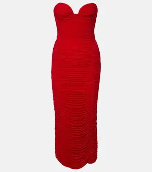 Magda Butrym Red Bustiers