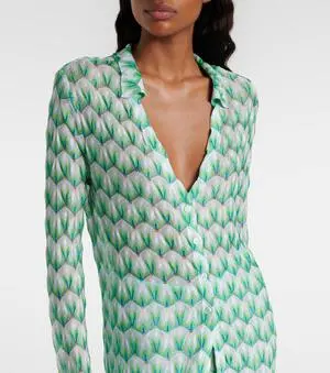 Missoni Scalloped Viscose Blouse