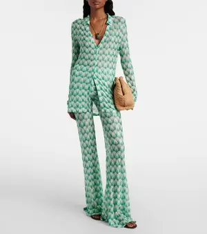 Missoni High-rise Flared Pants