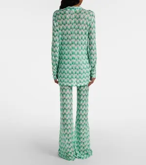 Missoni High-rise Flared Pants