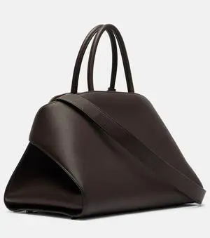 FERRAGAMO Hug Medium Leather Tote Bag