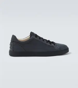 TOD'S Suede Lace-up Sneakers - Blue