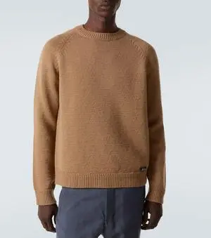 Prada Virgin Wool Sweater - Brown