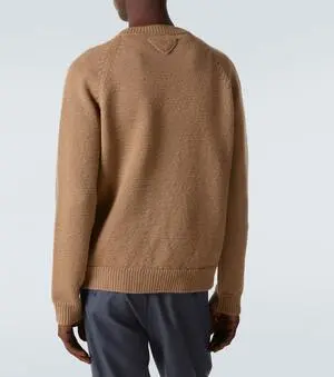 Prada Virgin Wool Sweater - Brown