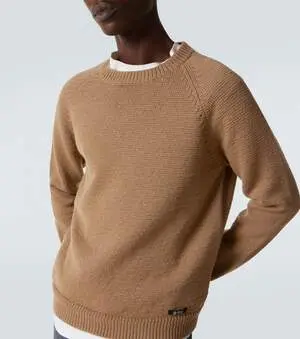 Prada Virgin Wool Sweater - Brown