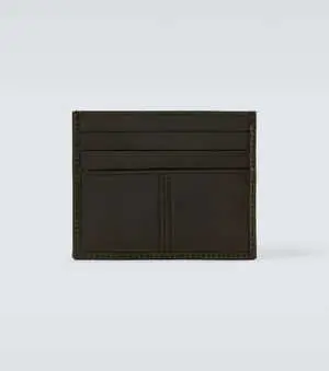 Prada Logo Leather Card Holder