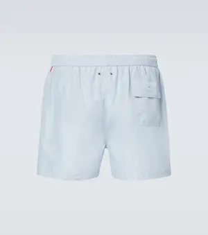 Kiton Logo Swim Trunks - Grey