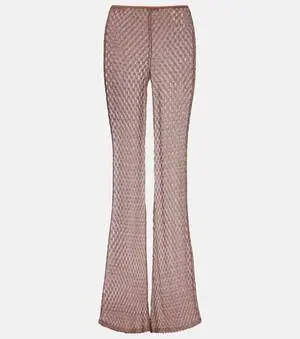 Women's Knit Flared Pants