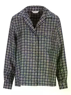 Max Mara Patterned Buttoned Shirt