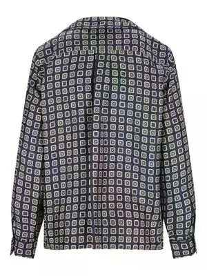 Max Mara Patterned Buttoned Shirt