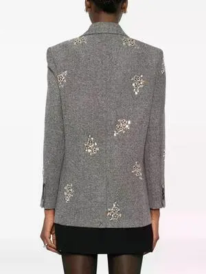 Maje Floral-embroidered Blazer