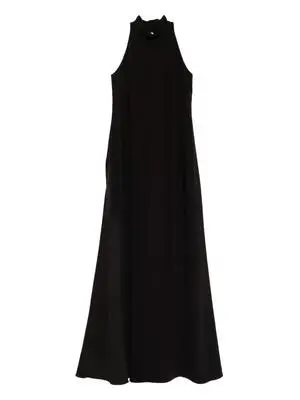 Amsale High-neck Sleeveless Dress