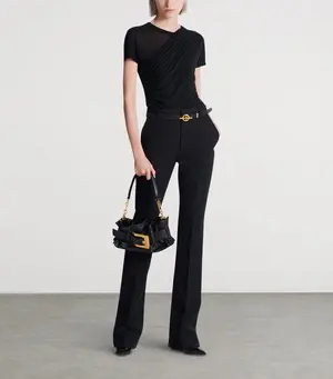 Balmain Virgin Wool Straight-leg Trousers