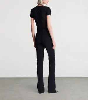 Balmain Virgin Wool Straight-leg Trousers