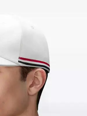 Thom Browne Tennis Racket Embroidered Cap
