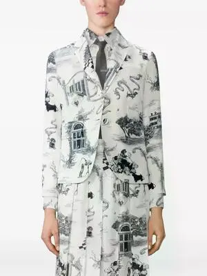 Thom Browne Long-sleeved Blazer