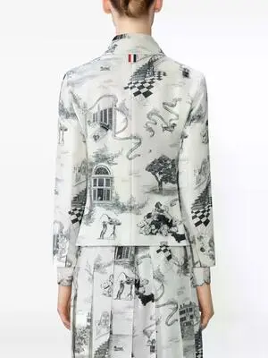 Thom Browne Long-sleeved Blazer