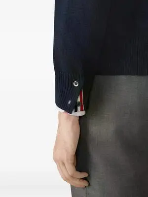 Thom Browne Lunar New Year Intarsia 4-bar Hoodie