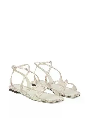 JIMMY CHOO Ayla Sandals - Brown